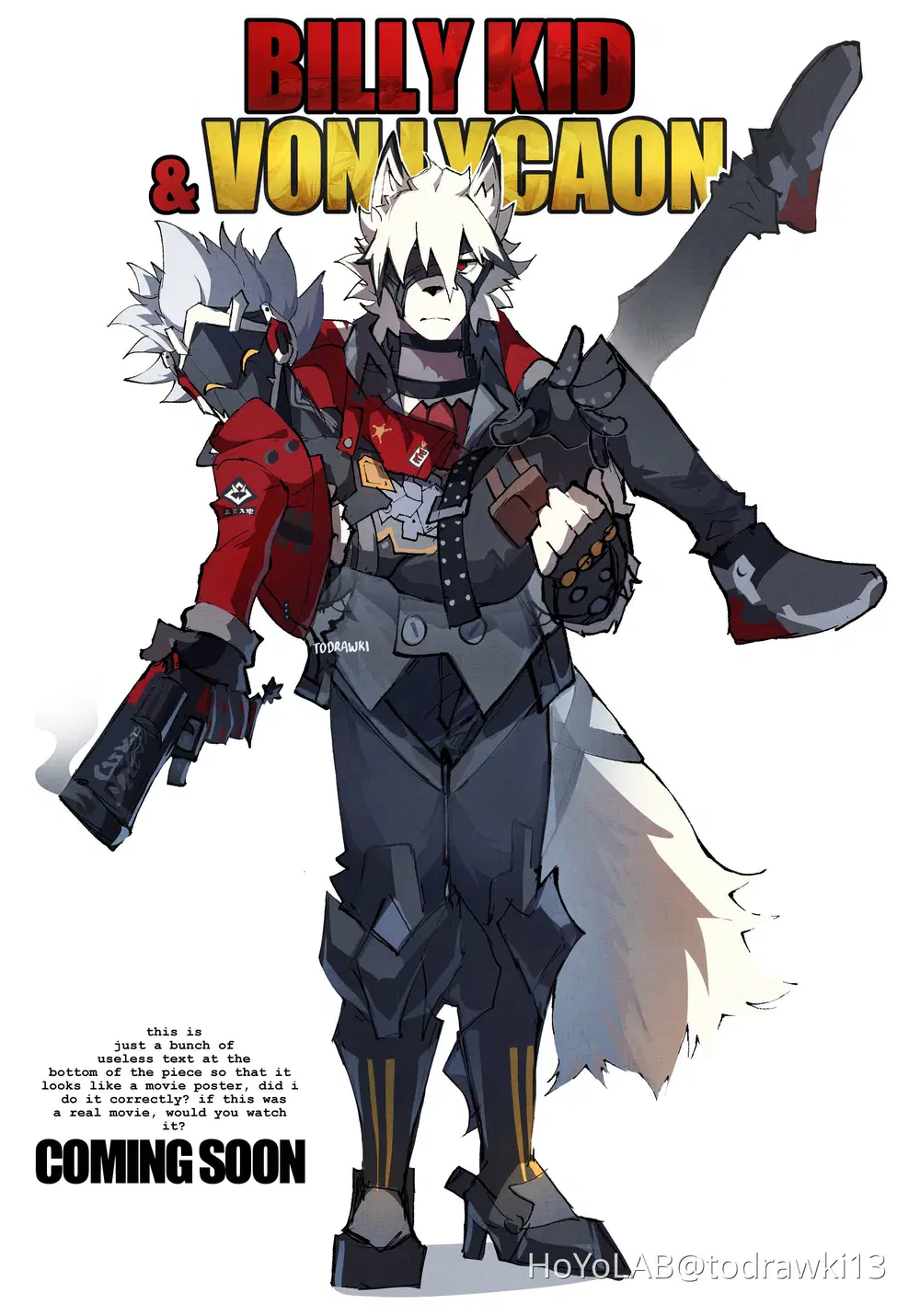 Billy as deadpool an lycaon as wolverine Zenless Zone Zero | HoYoLAB