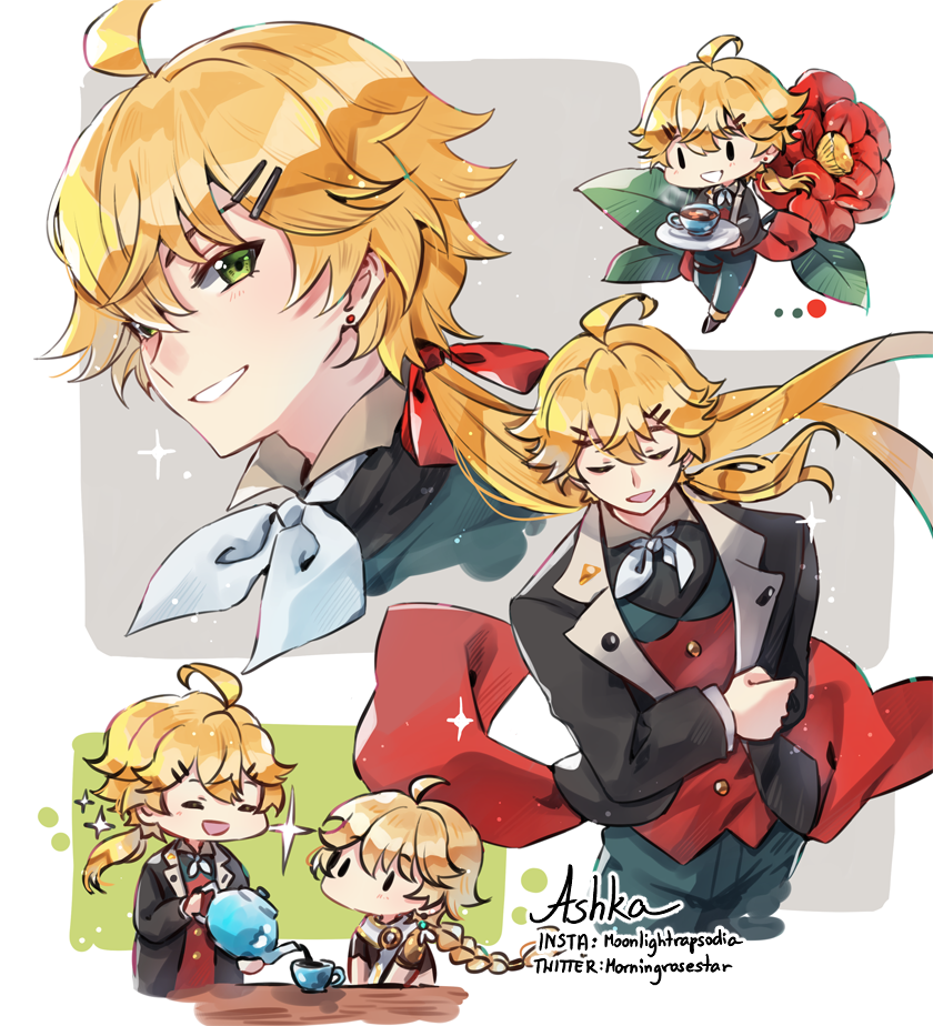 Butler Thoma Genshin Impact | HoYoLAB