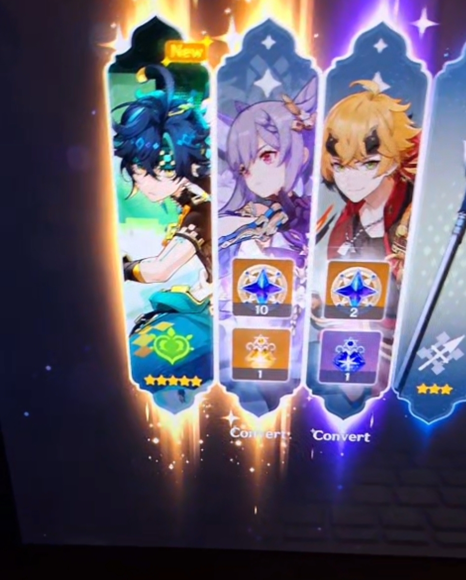 how my kinich pulls went: Genshin Impact | HoYoLAB