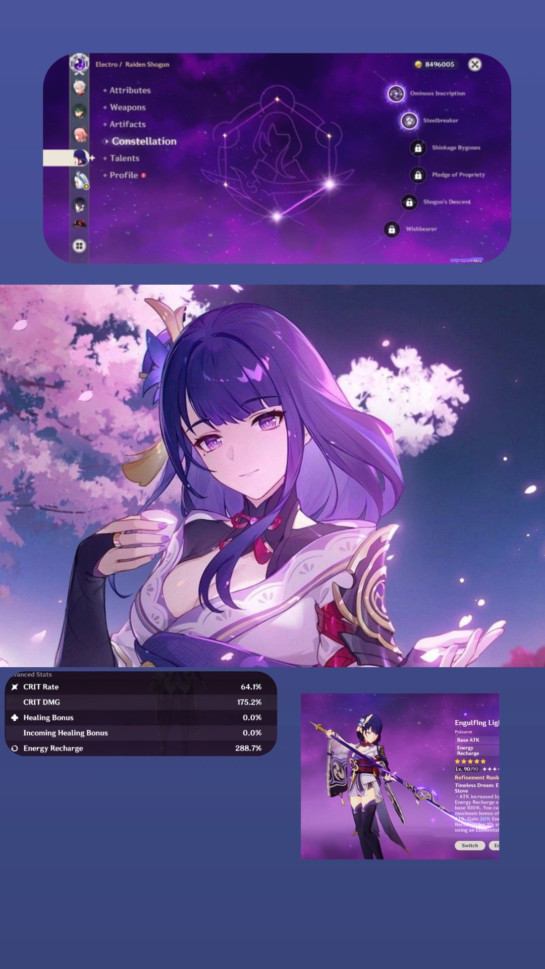 My raiden is c2 Genshin Impact | HoYoLAB