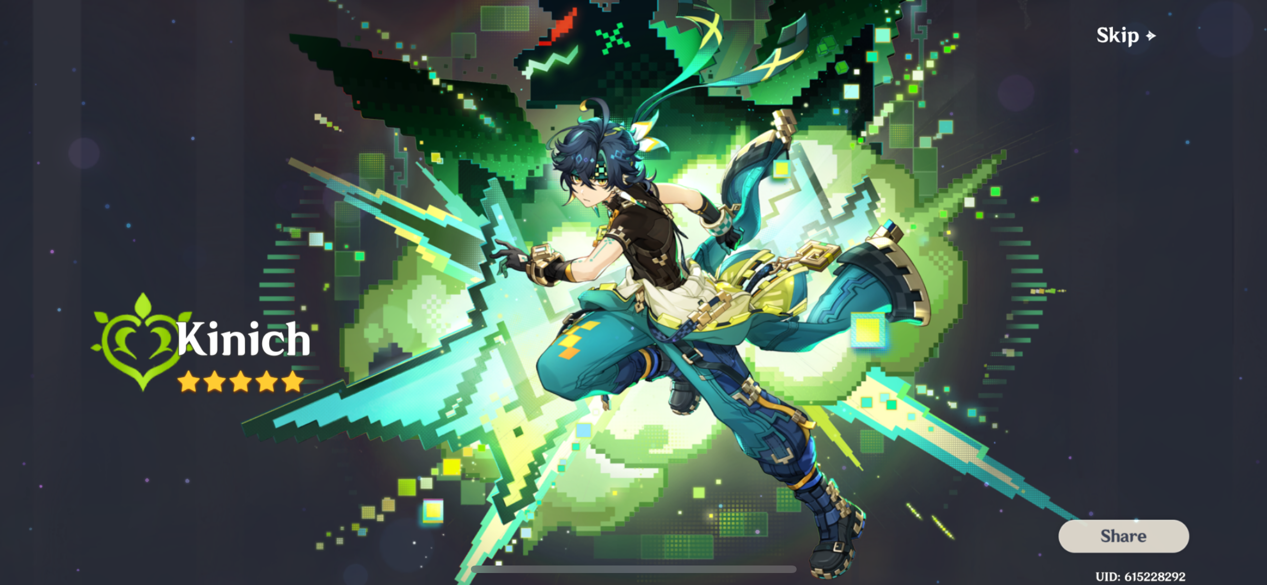Kinich and weapon done! Genshin Impact | HoYoLAB