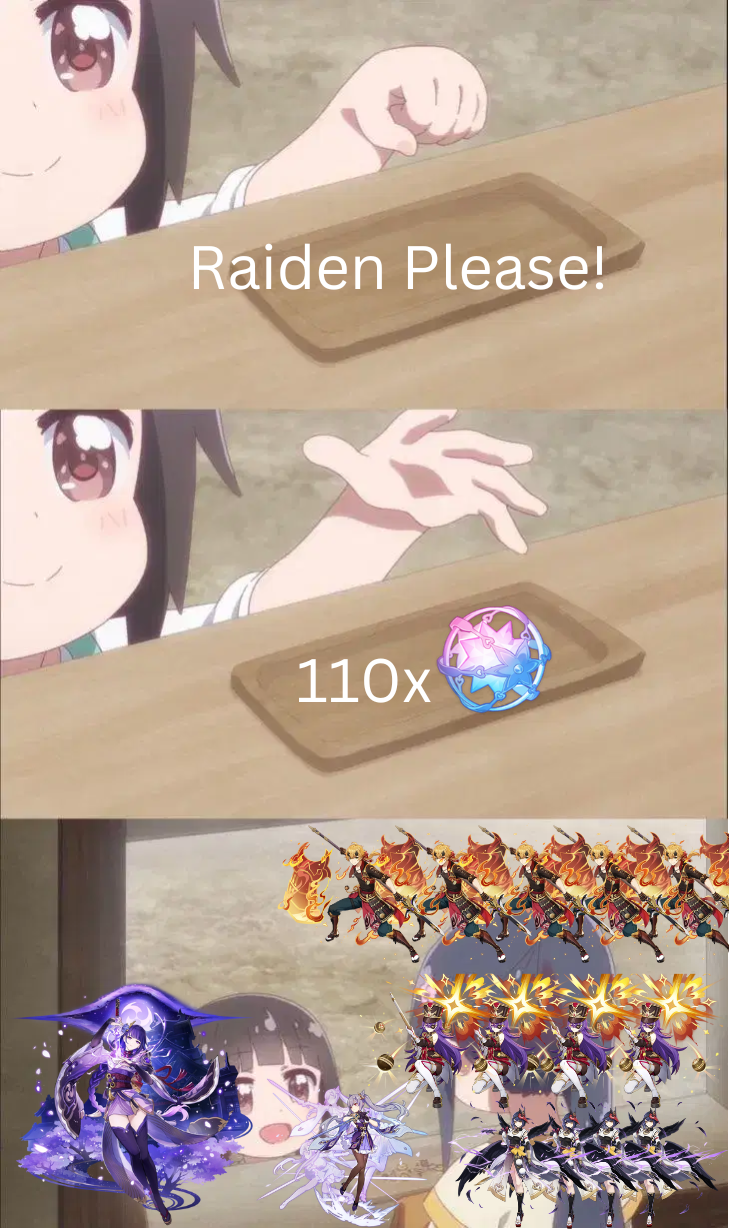 Raiden came home Genshin Impact | HoYoLAB