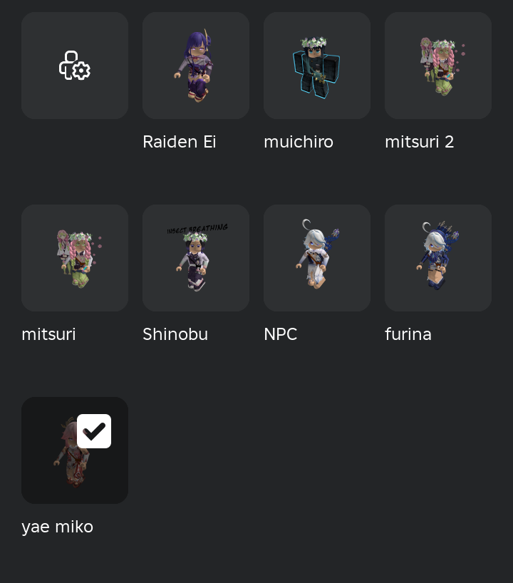 just cosplayed more characters on roblox Genshin Impact | HoYoLAB