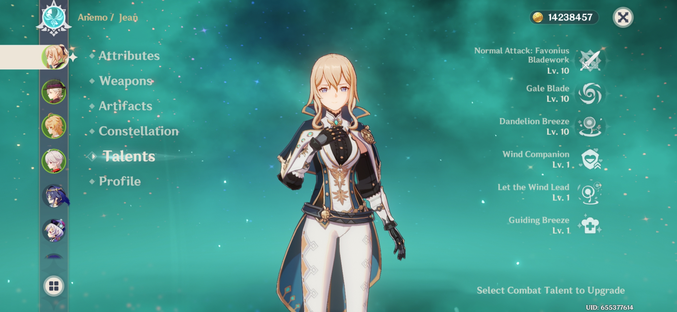 Jean Build Genshin Impact | HoYoLAB