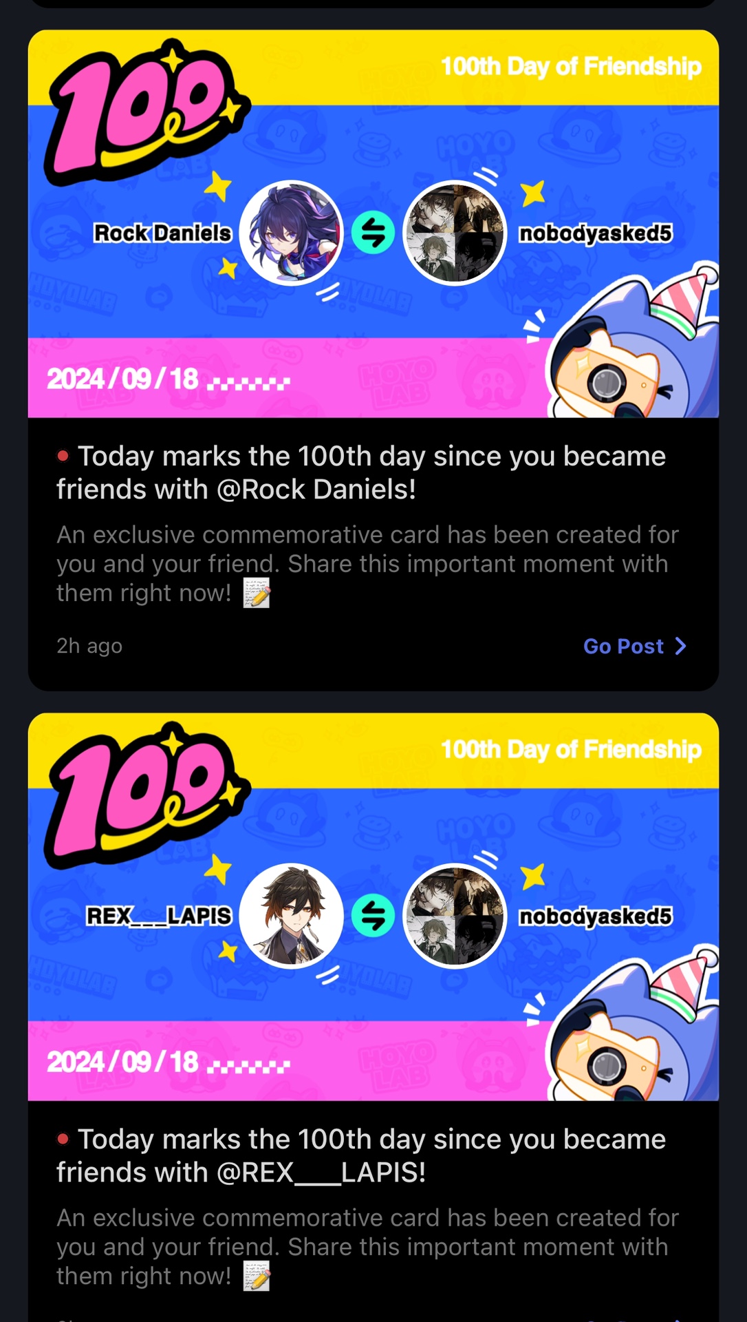 YAYYAYA FWENDS | HoYoLAB