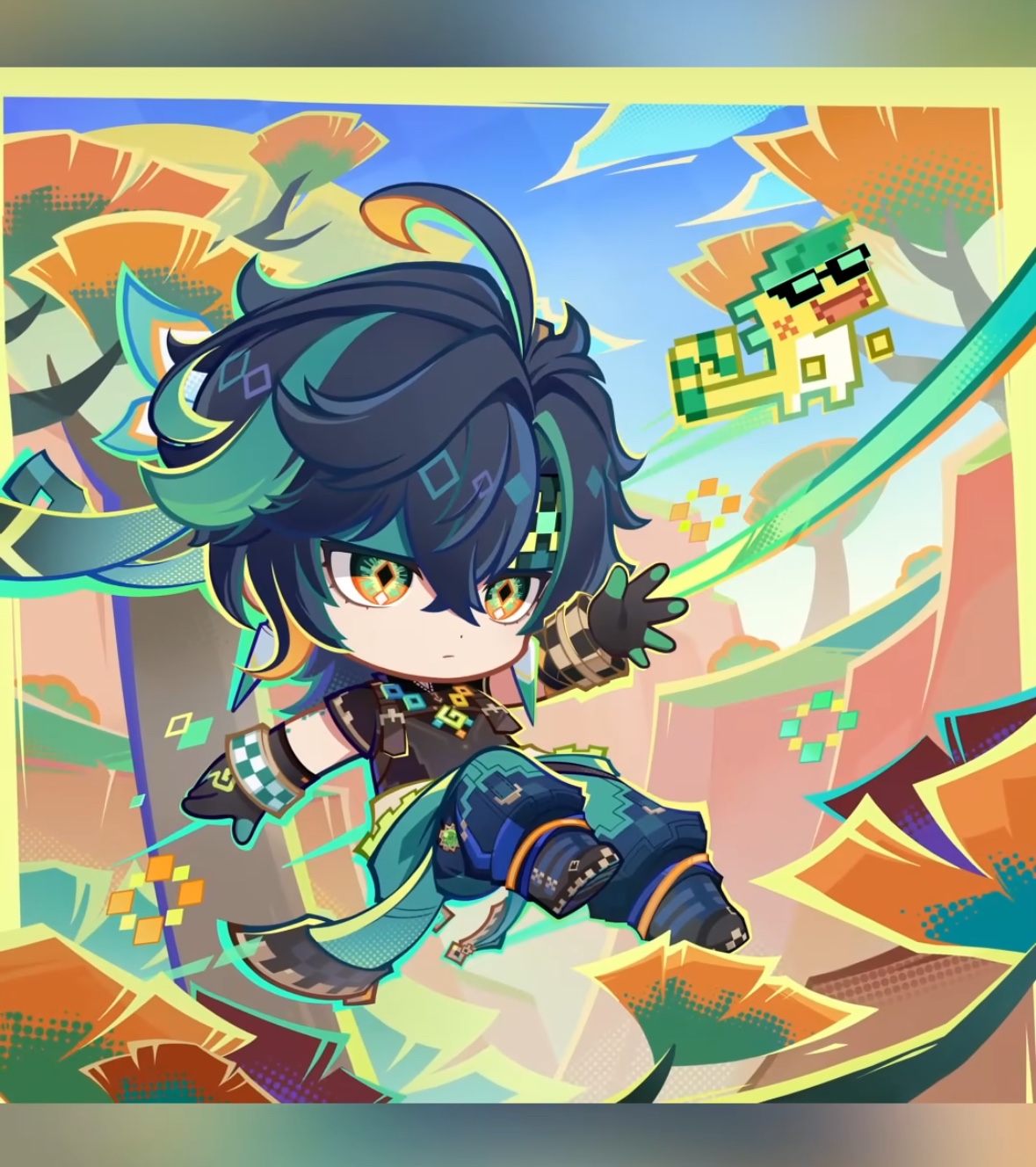 [UNOFFICIAL Kinich ART] Genshin Impact | HoYoLAB