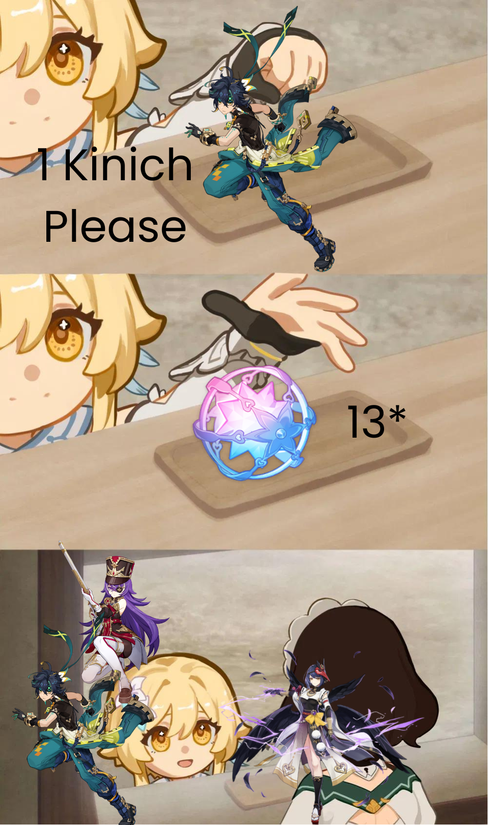 How my Kinich pulls went Genshin Impact | HoYoLAB