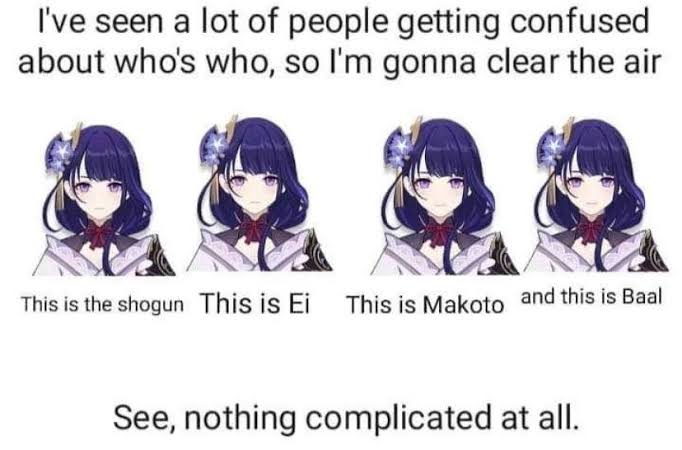 I see ABSOLUTELY NO DIFFERENCE *HELP* Genshin Impact | HoYoLAB