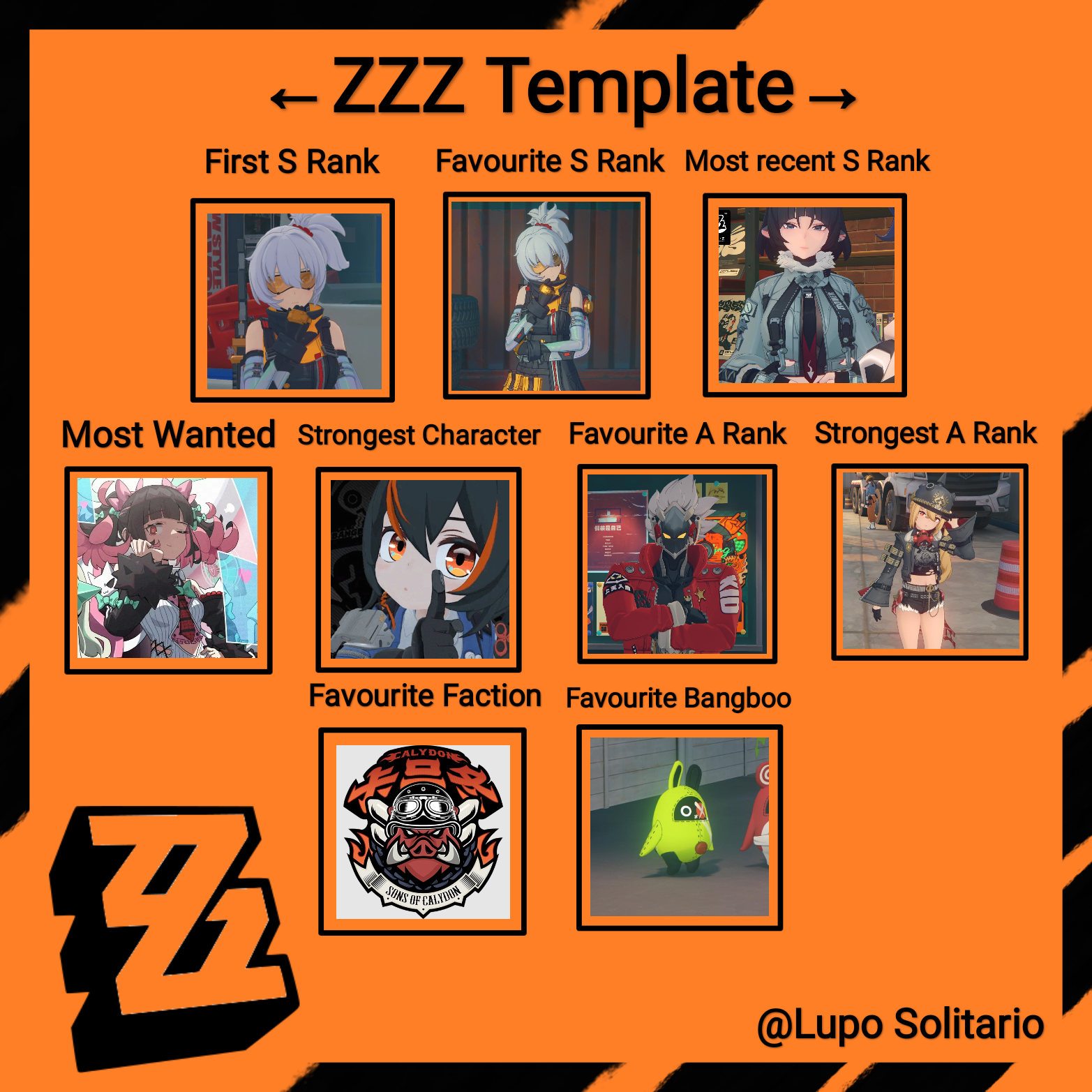 need more templates (´⊙ω⊙`)！ Zenless Zone Zero | HoYoLAB