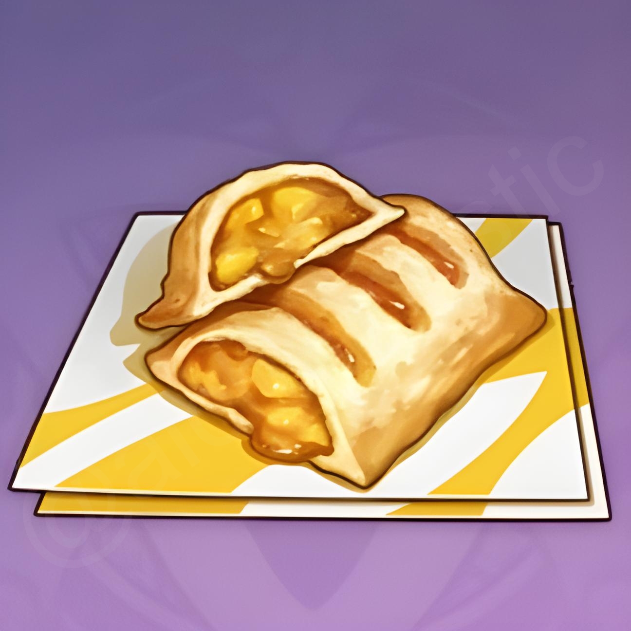 Finally got the Apple Pie code from the McDonald's x Genshin Collab 🍎🥧 ...