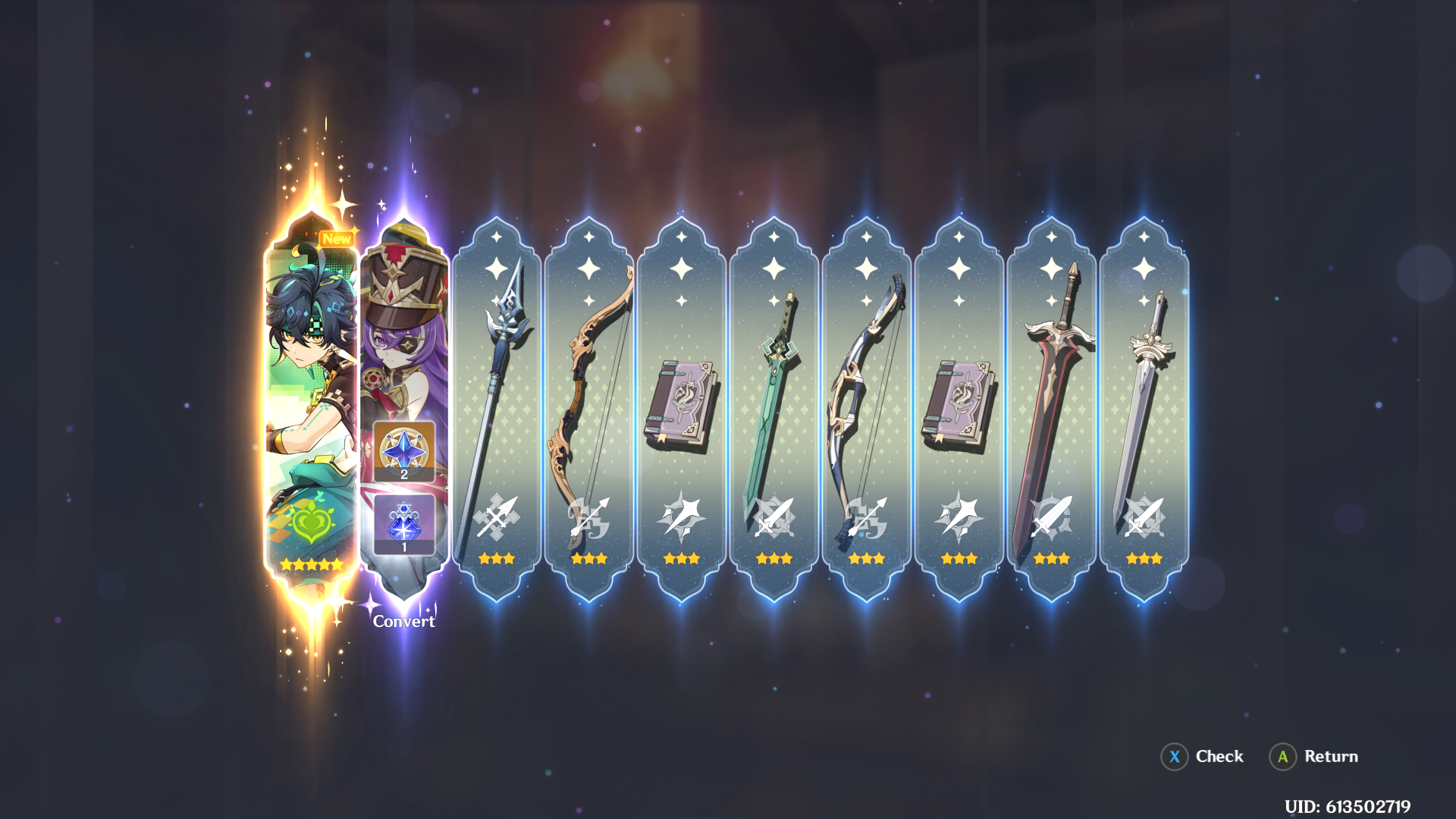 Kinich & Shogun's Weapon Pull Genshin Impact | HoYoLAB