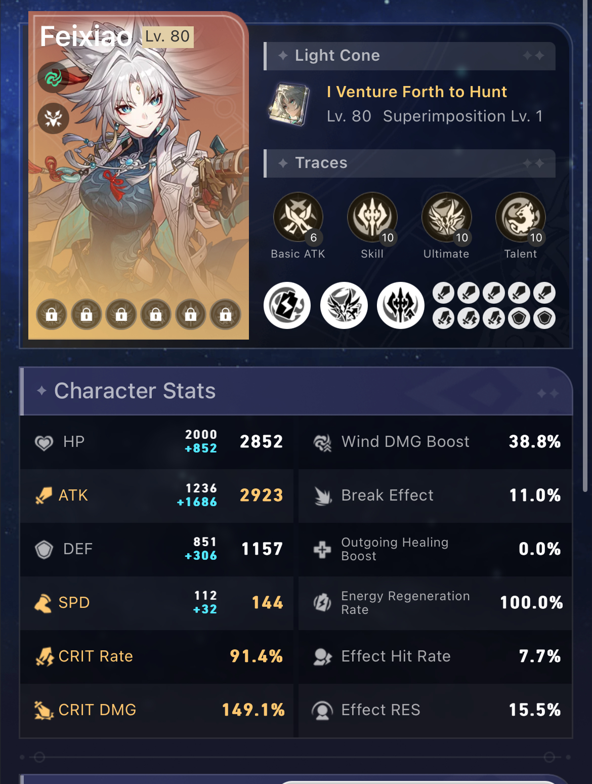 Feixiao Build pt.2 Honkai: Star Rail | HoYoLAB