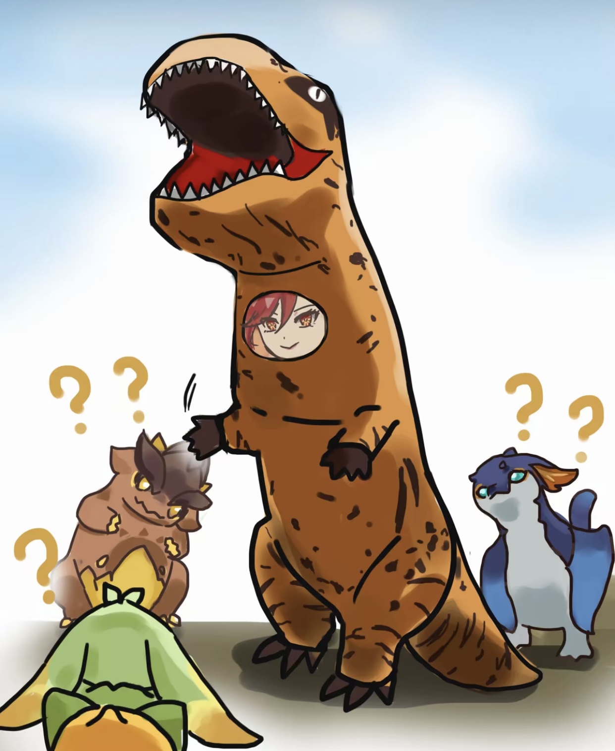 So, is this how Mavuika rule those dinos? Genshin Impact | HoYoLAB