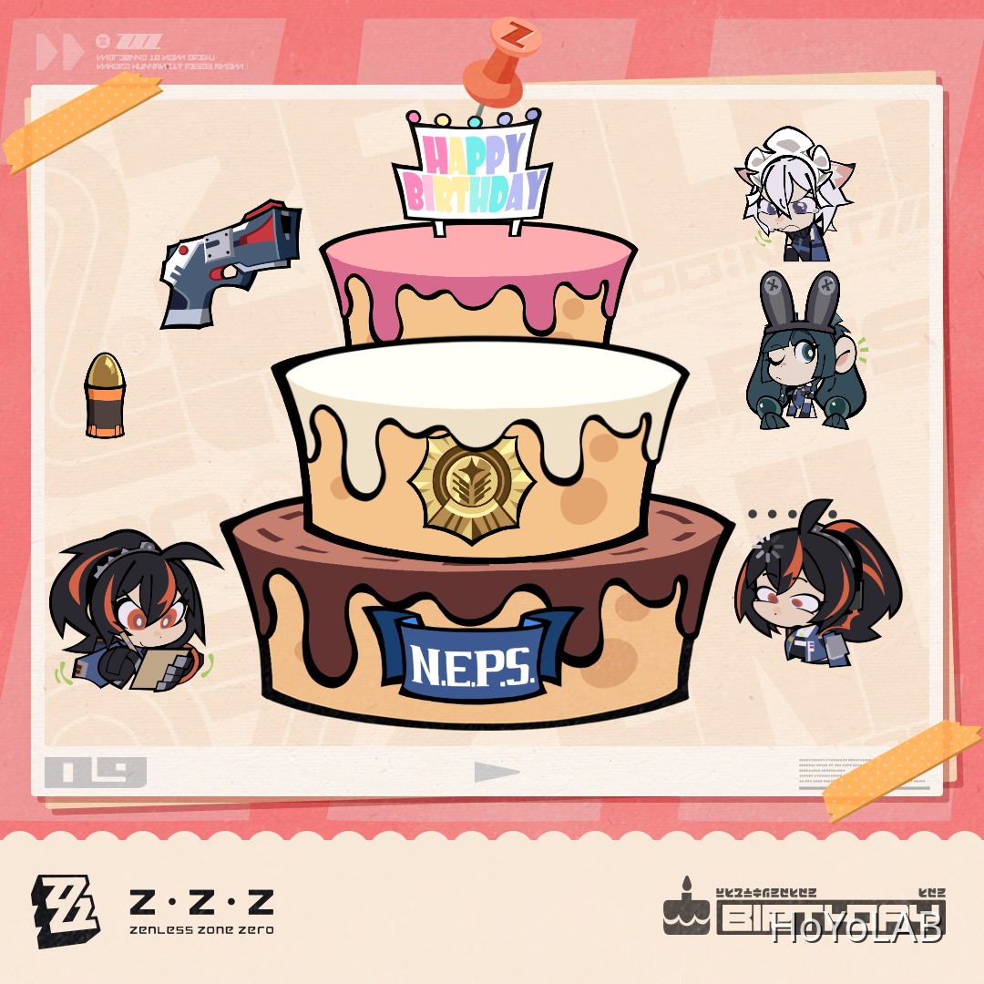 PubSec Celebrates Zhu Yuan's Birthday Zenless Zone Zero | HoYoLAB