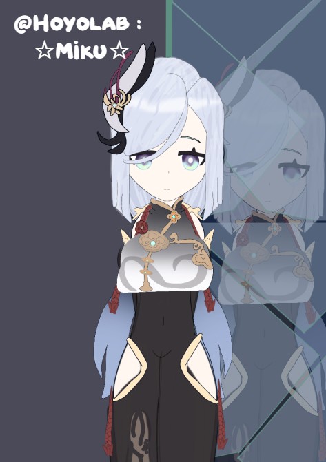 shenhe drawing!!! Genshin Impact | HoYoLAB