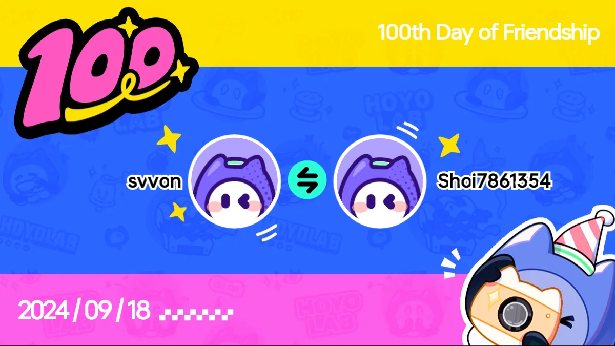 100 days series | HoYoLAB