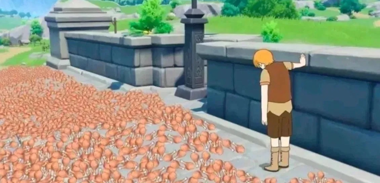 Timmy standing there for 4 years now 🥲 Genshin Impact | HoYoLAB