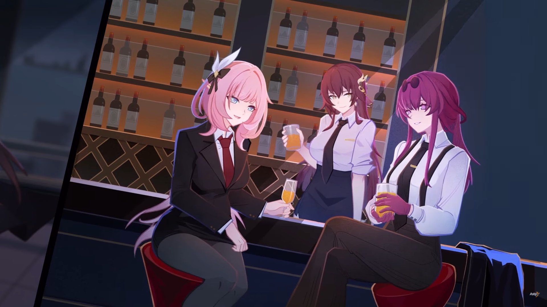 Kafka Firefly here and Ely Eden so beautiful 😍💗 Honkai Impact 3rd | HoYoLAB