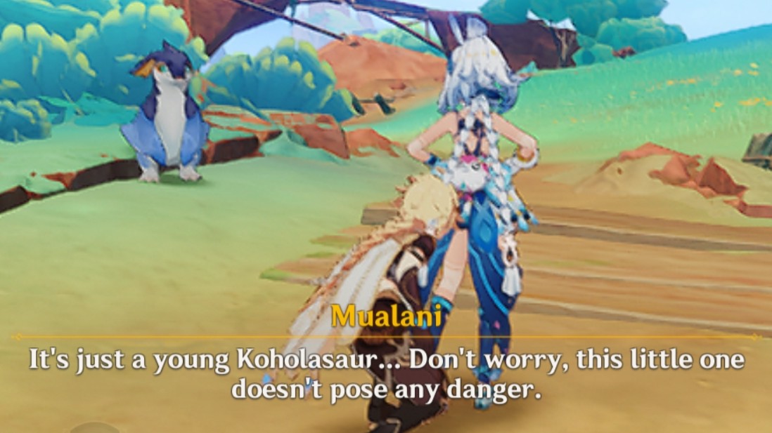 Aether enjoying himself in Natlan Genshin Impact | HoYoLAB