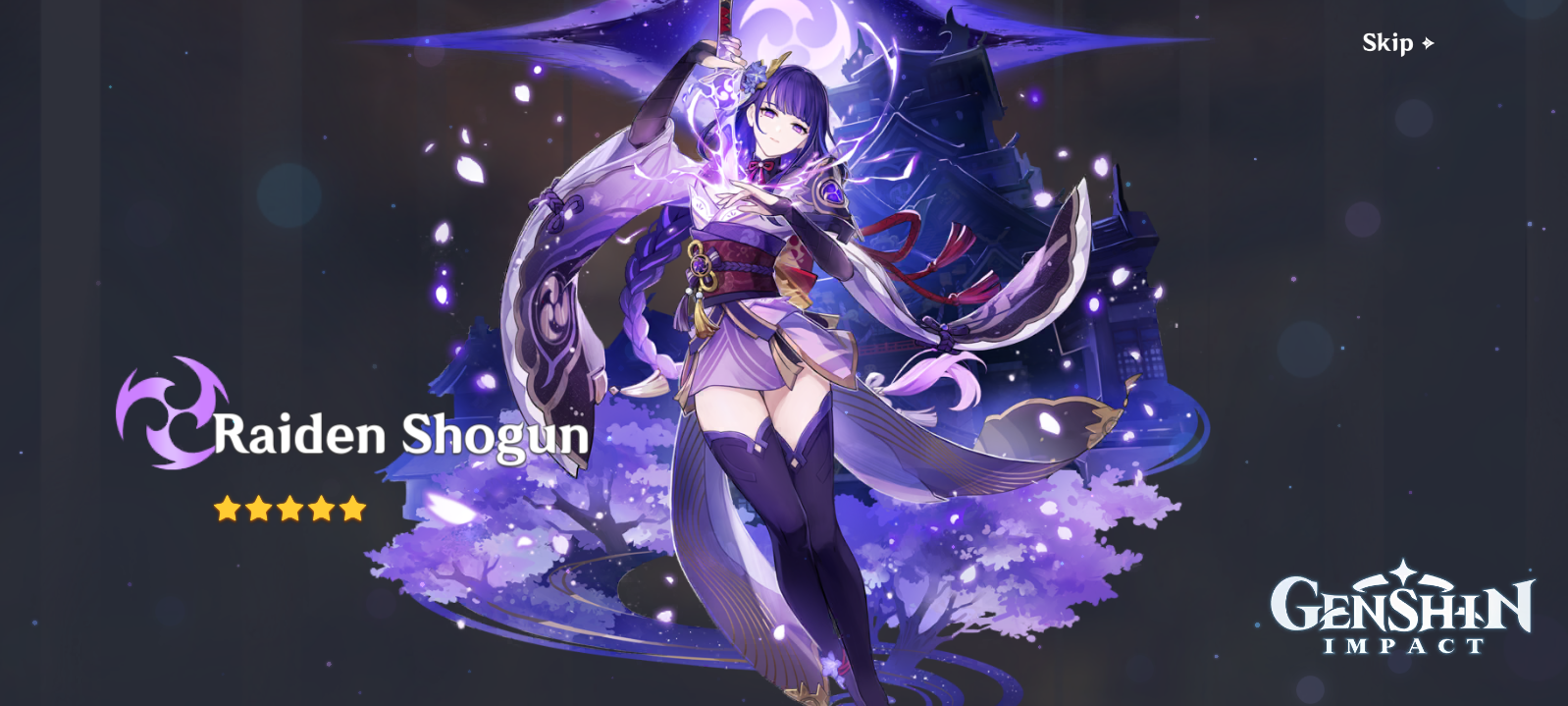 RAIDEN SHOGUN Genshin Impact | HoYoLAB