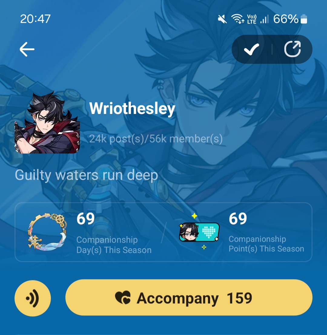 My 69th day accompanying Wriothesley (this season) 🧍🏻‍♀️ Genshin Impact ...