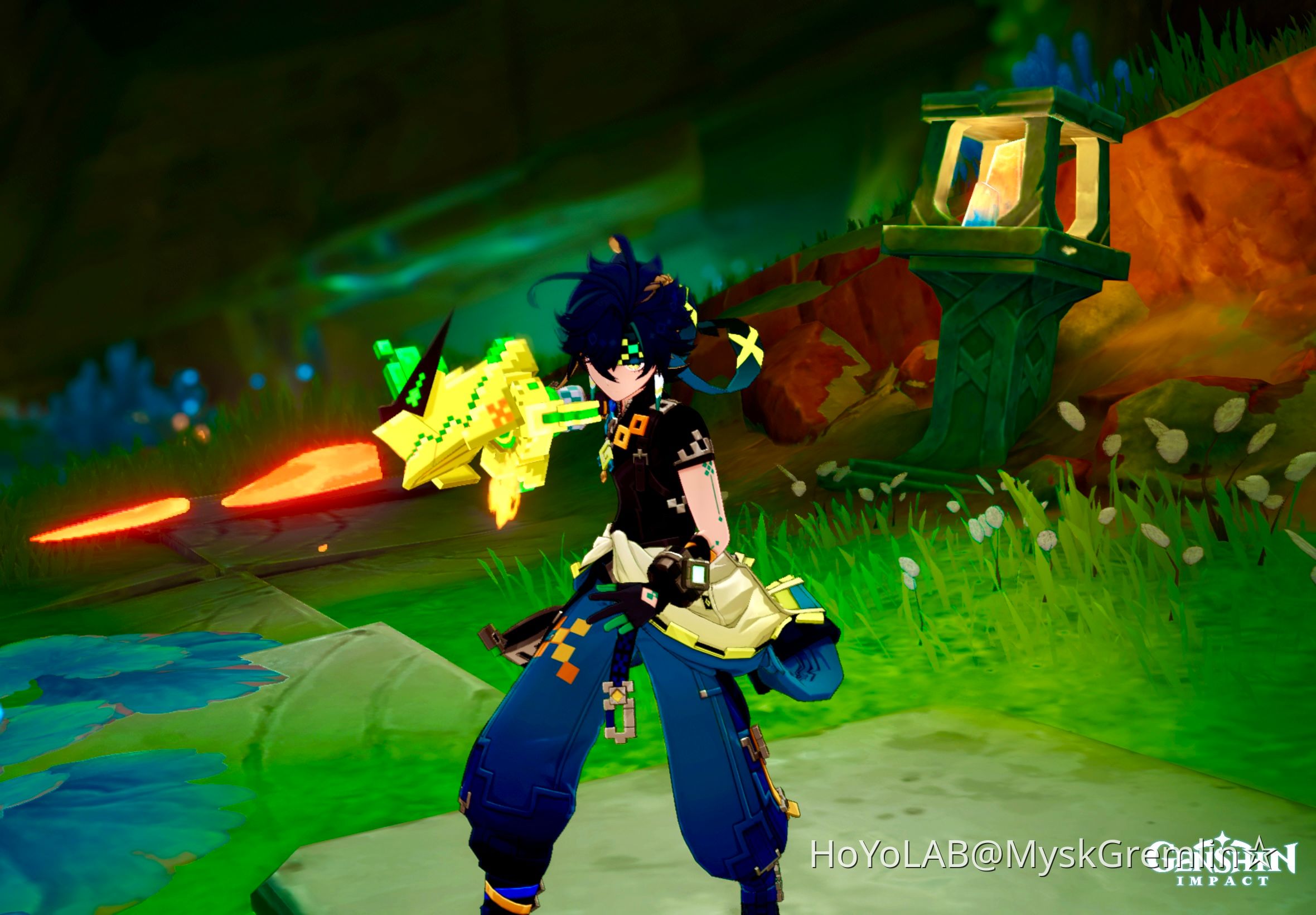 Kinich, explosive power. Genshin Impact | HoYoLAB