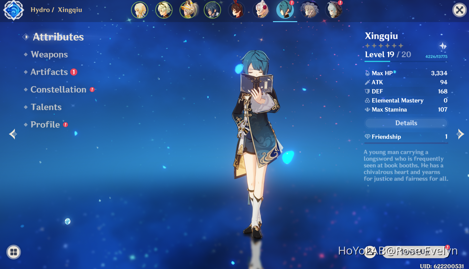 Xingqiu and Razor back-to-back! :D Genshin Impact | HoYoLAB