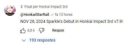 Sparkle to Honkai Impact confirmed! Honkai Impact 3rd | HoYoLAB