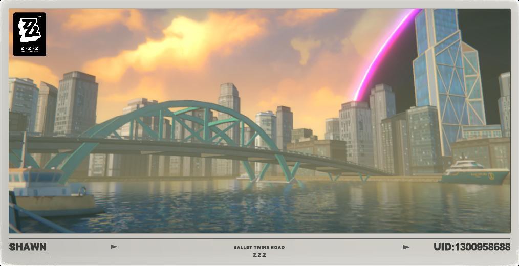 enjoying the scenery 😌 it's relaxing then irl Zenless Zone Zero | HoYoLAB