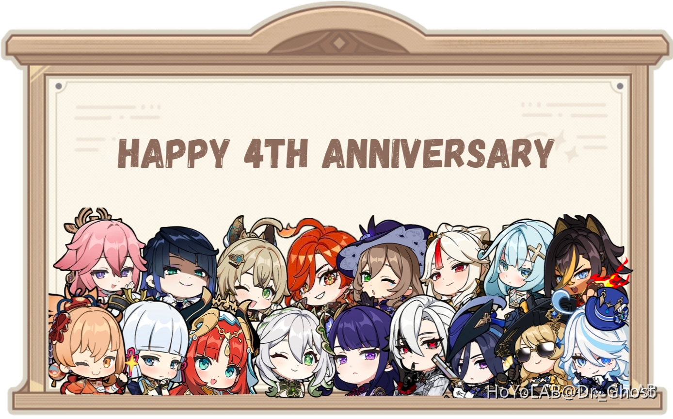Genshin Impact 4th Anniversary Genshin Impact | HoYoLAB