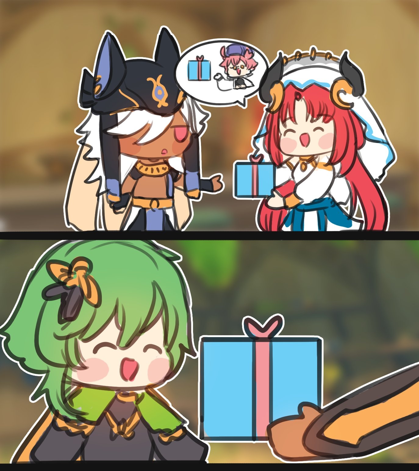 Happy Family 🐰🐰🐰 Genshin Impact | HoYoLAB