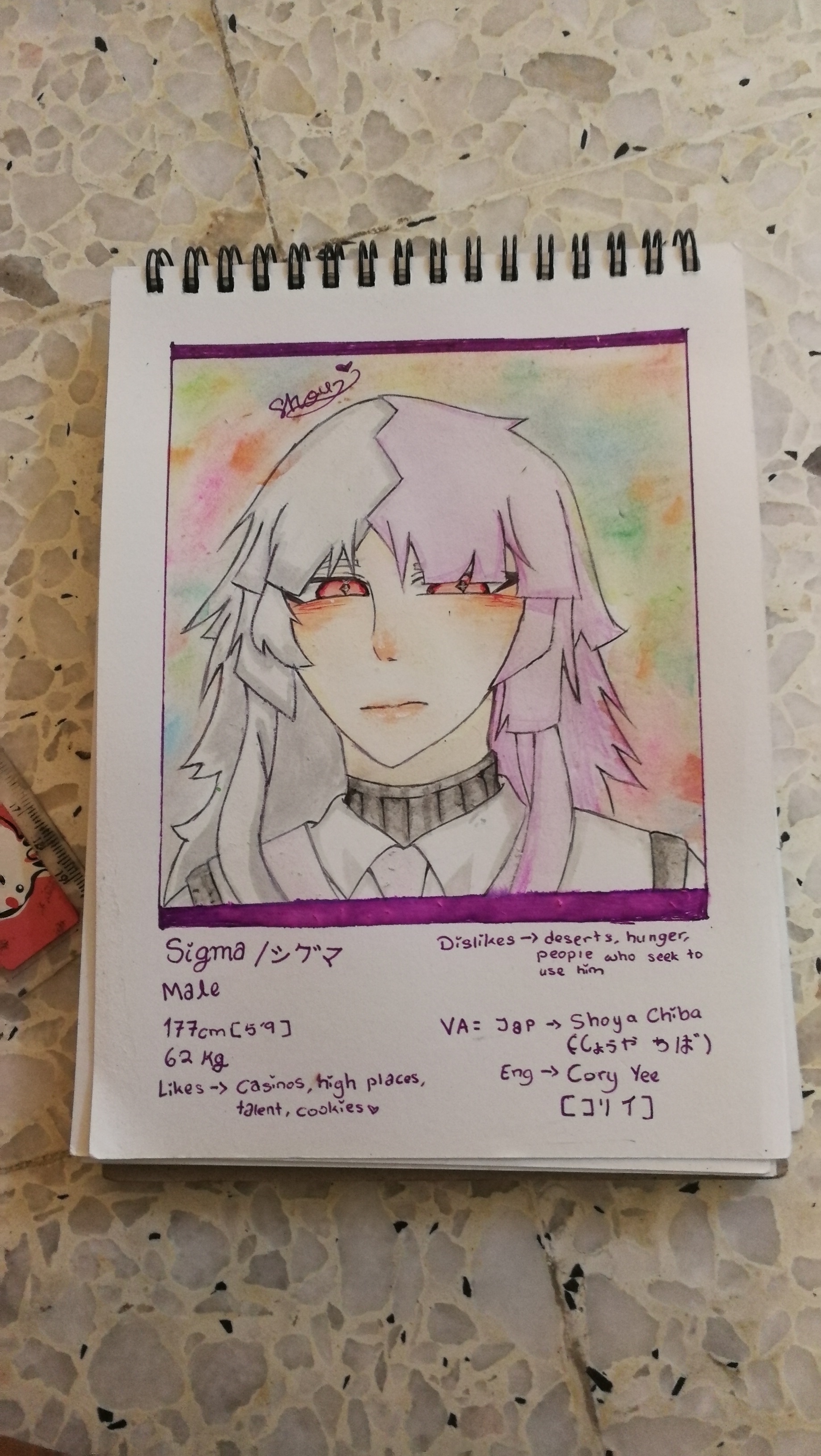 Another Sigma fan art ♡ | HoYoLAB