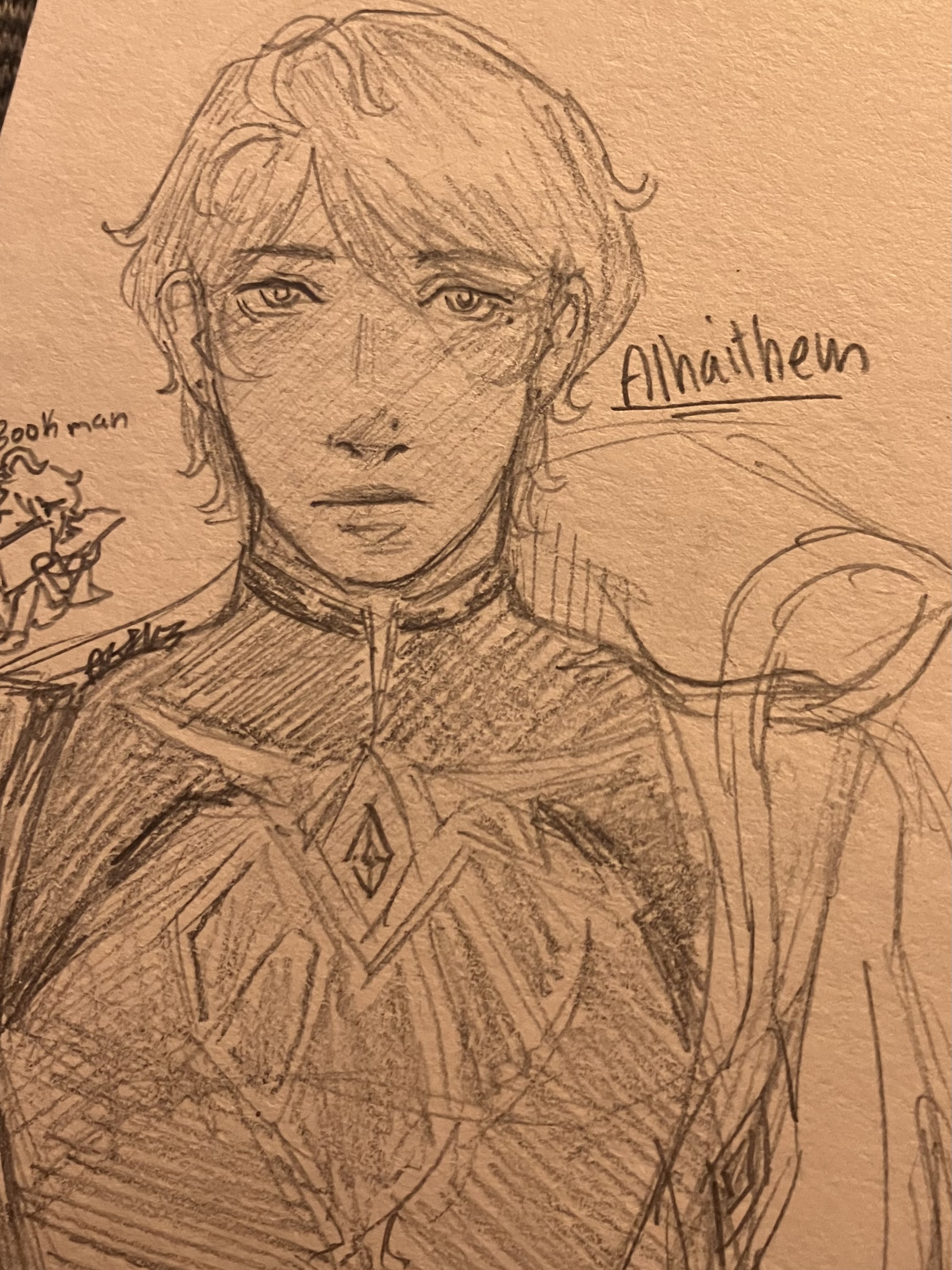 Alhaithem drawing!! Genshin Impact | HoYoLAB