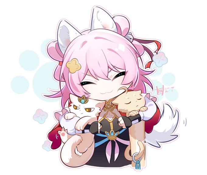 With Her Cat Masters Honkai: Star Rail | HoYoLAB