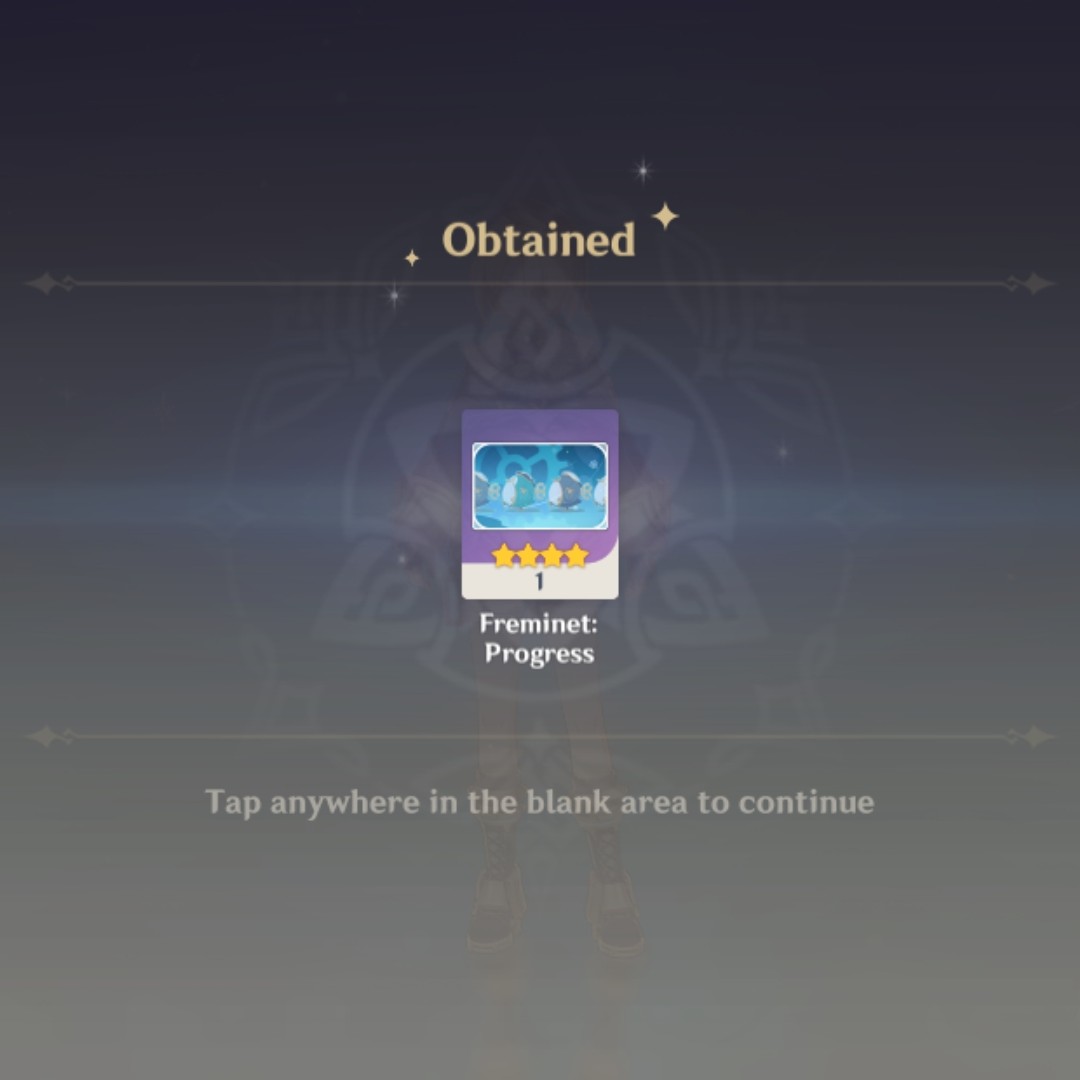 Freminet card ^^ Genshin Impact | HoYoLAB