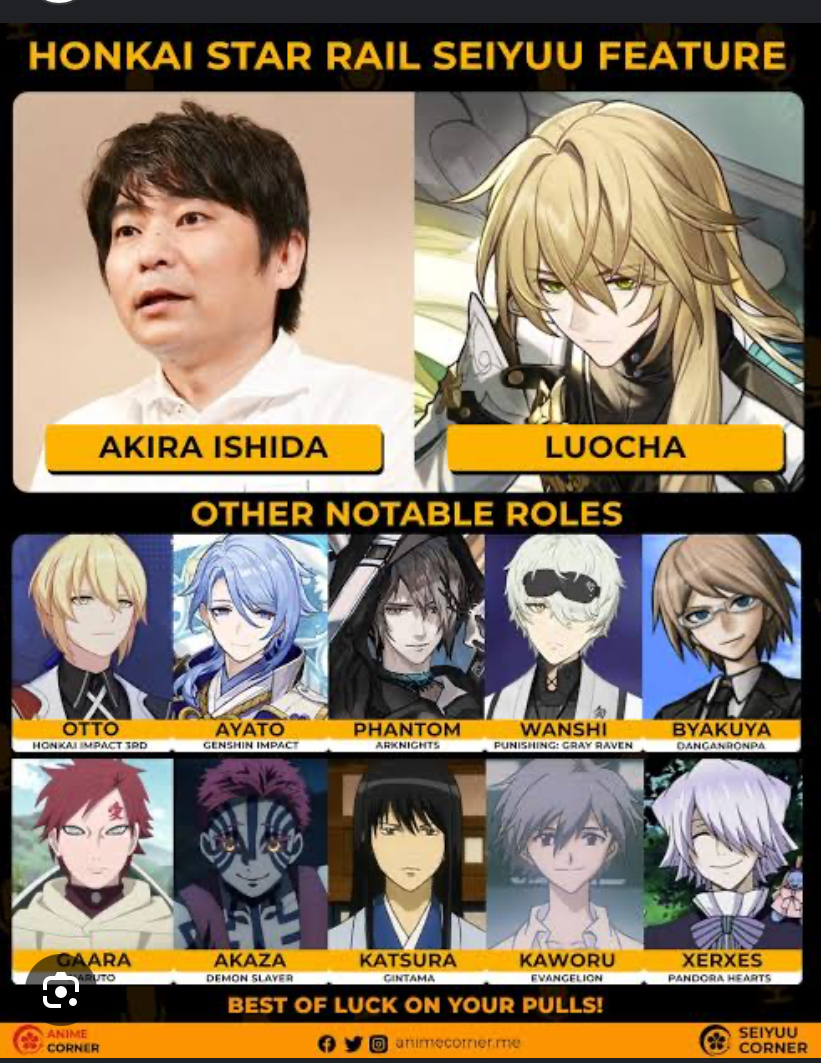 As an english voice player, I just learned that my beloved Luocha is ...