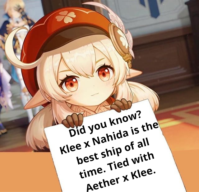 Klee Fact of the Day #2 Genshin Impact | HoYoLAB