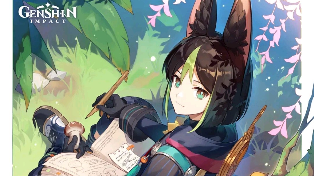 Our favourite forest watcher being productive Genshin Impact | HoYoLAB