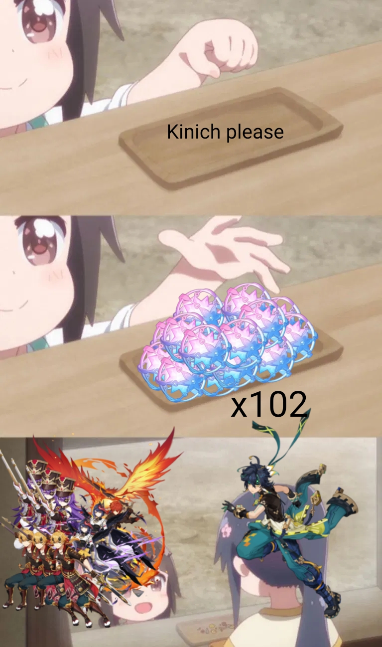 how my kinich pulls went Genshin Impact | HoYoLAB