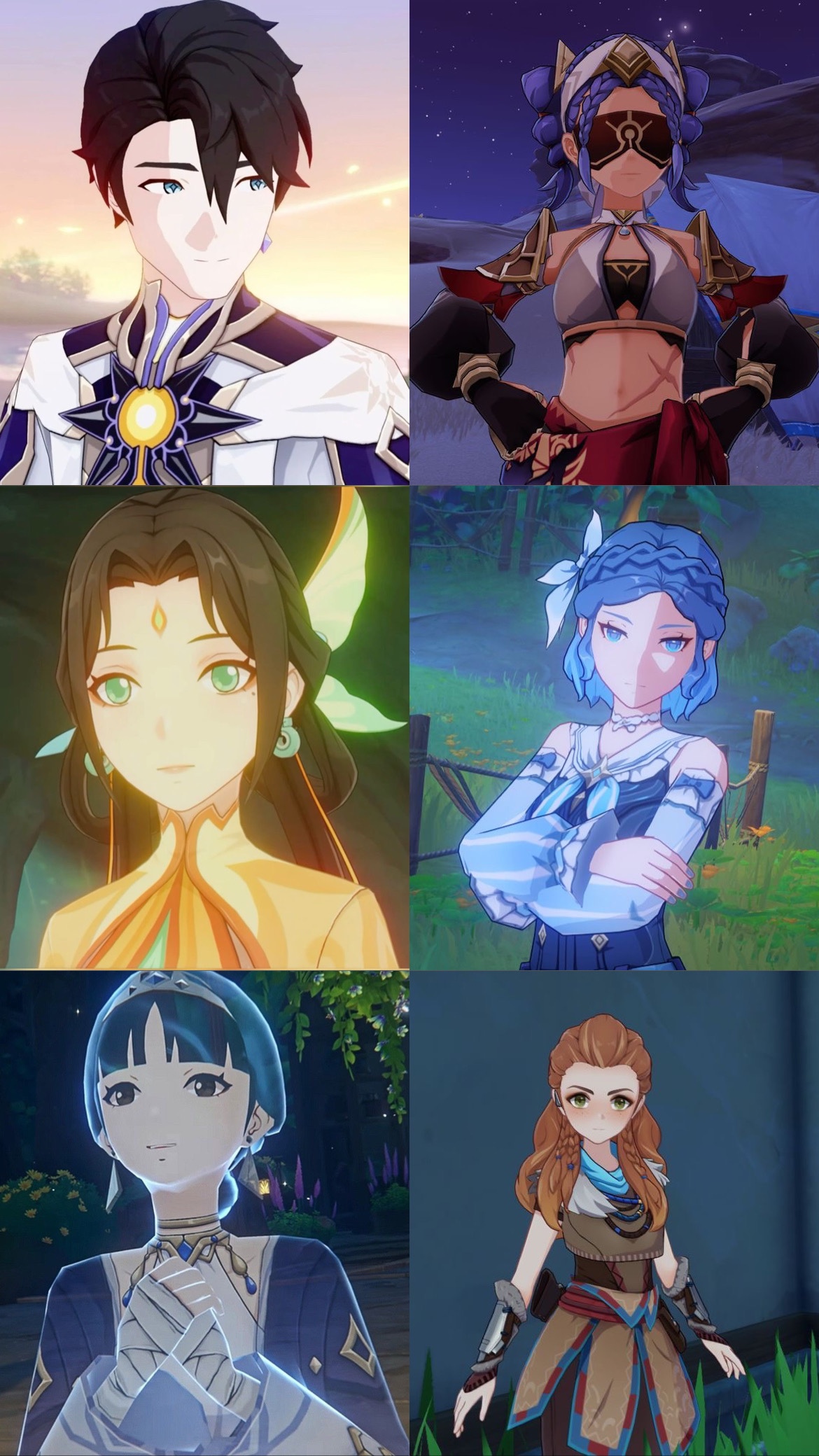 Spot the difference (Npc)Aloy is a limited character Genshin Impact ...