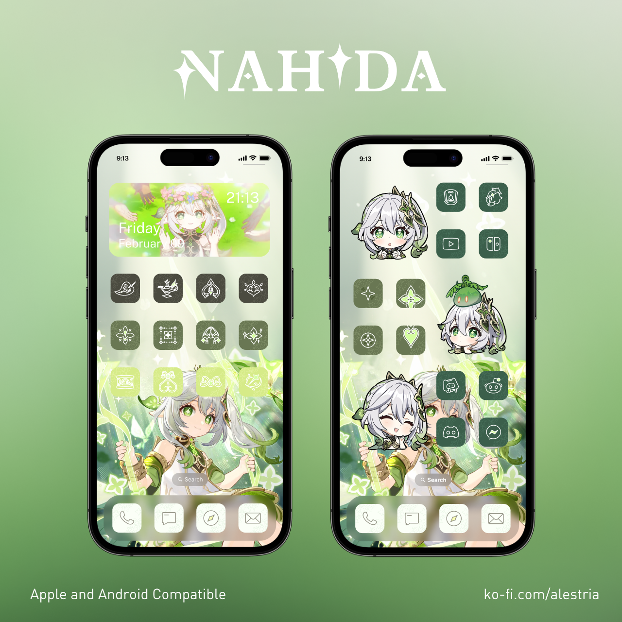 Grow Your Style! Custom Mobile Themes for Every Dendro 5-Star (Part 4/7 ...