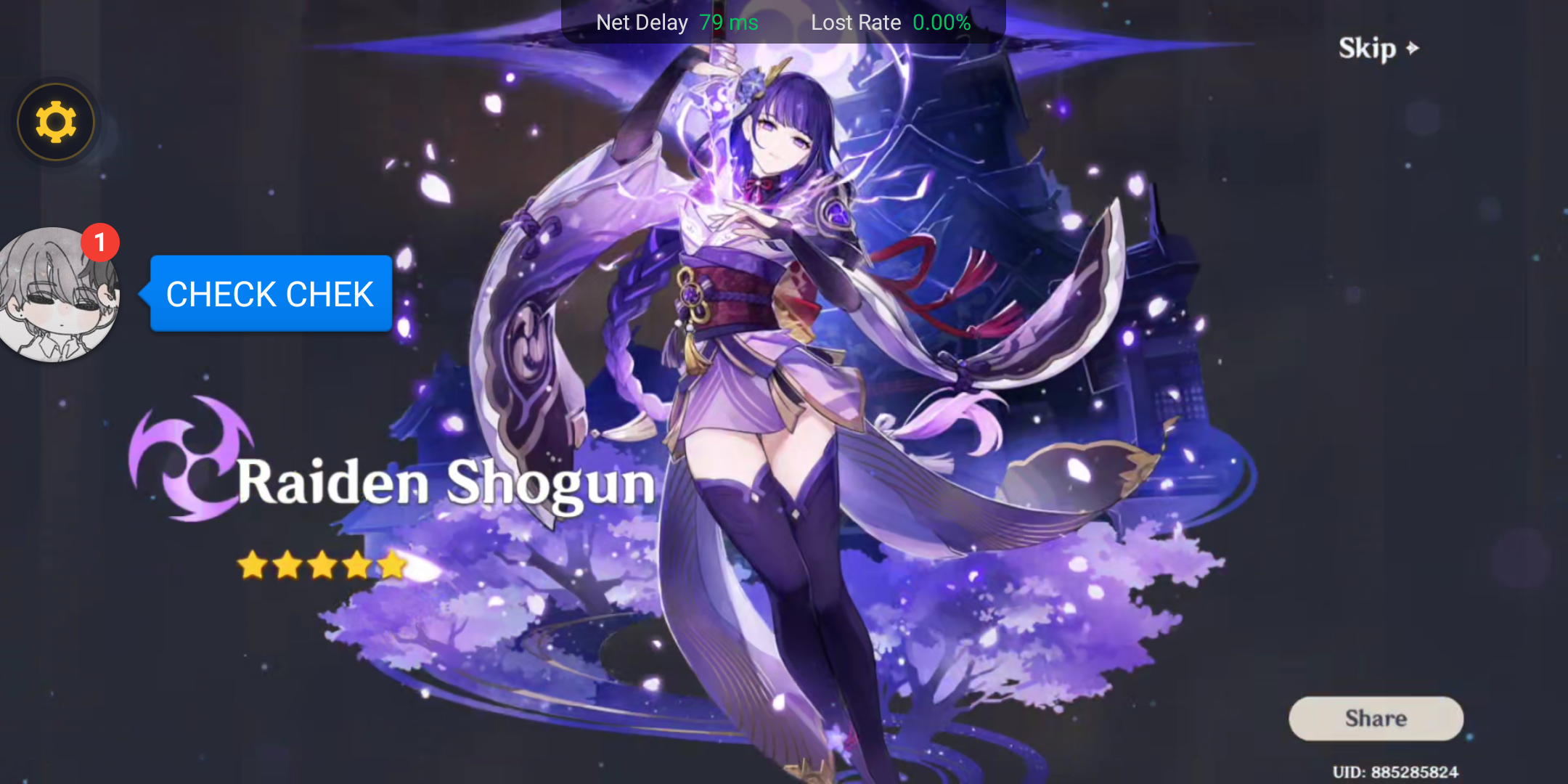 wrio savings funded my raiden (f2p w 30 fates left) Genshin Impact ...