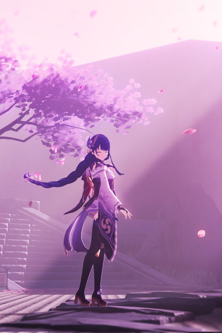 Daily Raiden Shogun post + nice wallpaper Genshin Impact | HoYoLAB