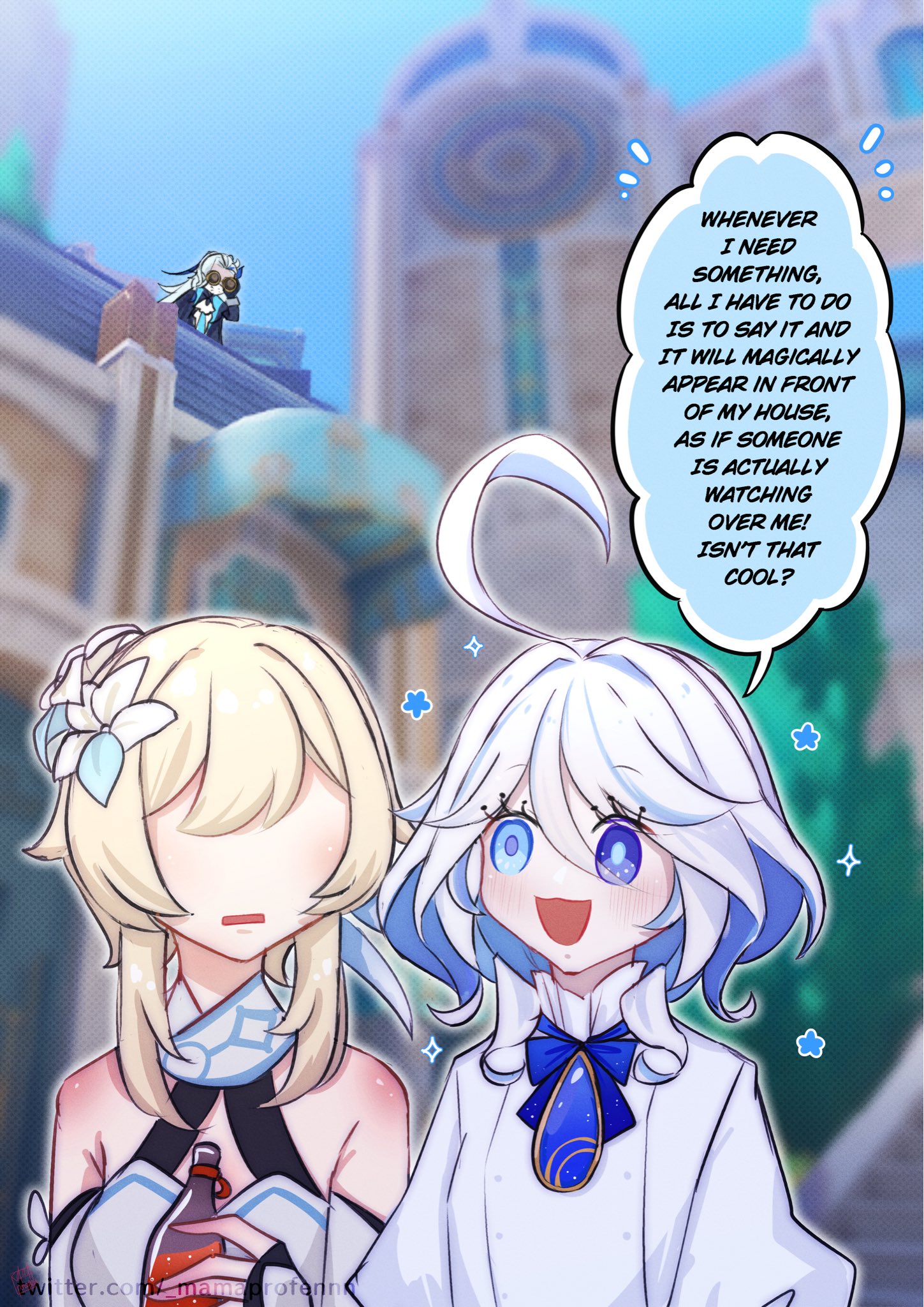 how Furina gets stuff Genshin Impact | HoYoLAB