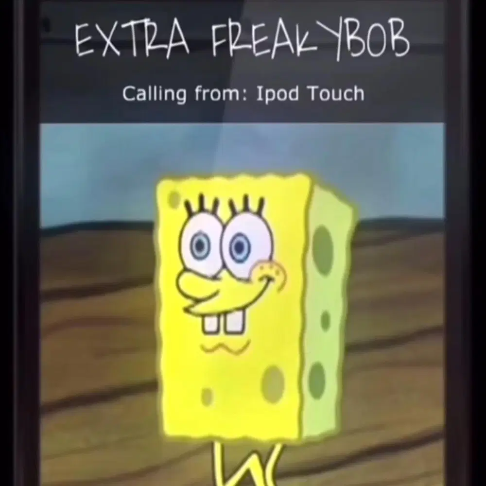 spongebob opening empty wallet