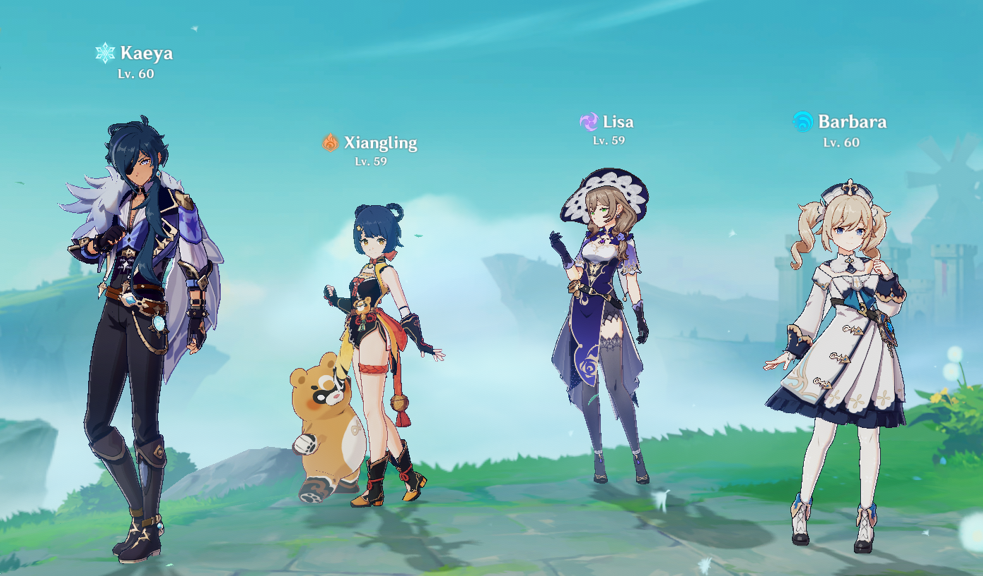 TEAM BUILDING Genshin Impact | HoYoLAB