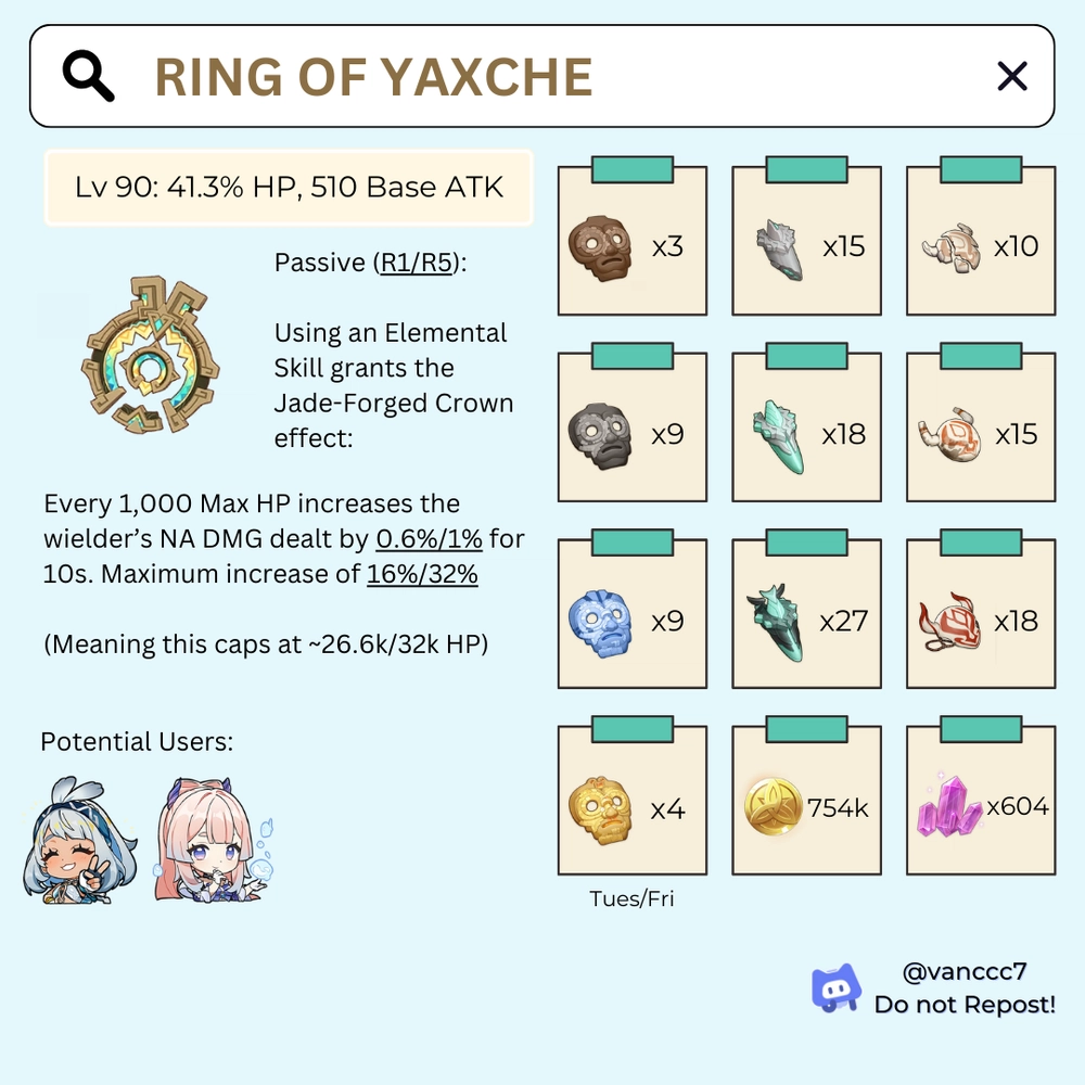 All Natlan Forgeable Weapons [Version 5.0] Genshin Impact | HoYoLAB