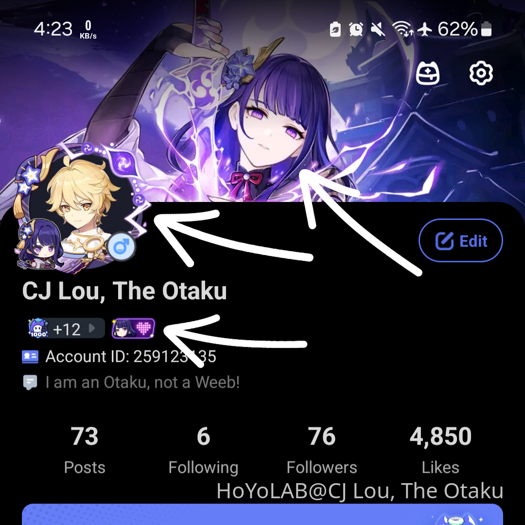 Proof that I love Raiden Shogun/Ei! 💜⚡️ Genshin Impact | HoYoLAB