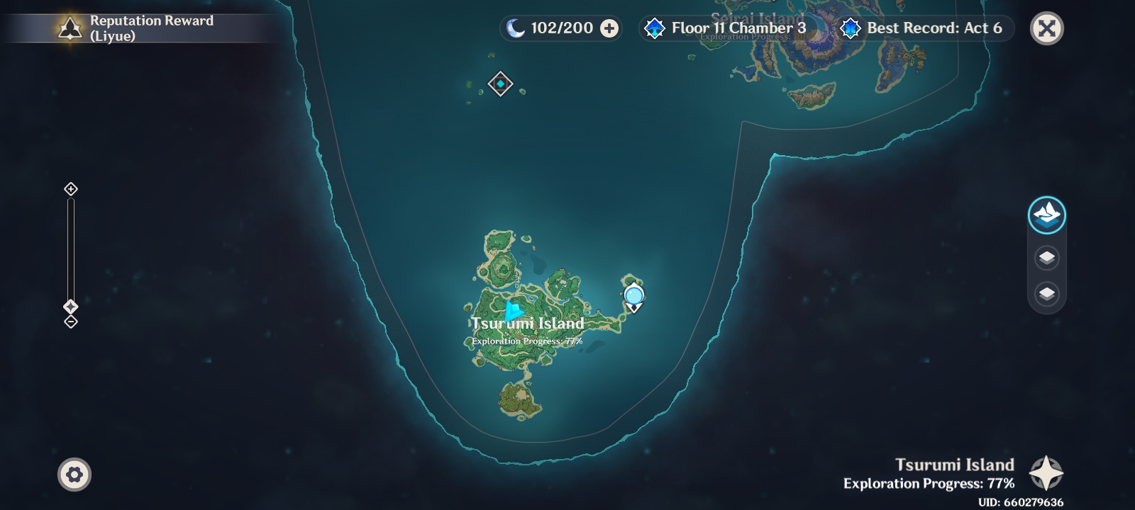My Tsurumi Island exploration progress so far! Genshin Impact | HoYoLAB