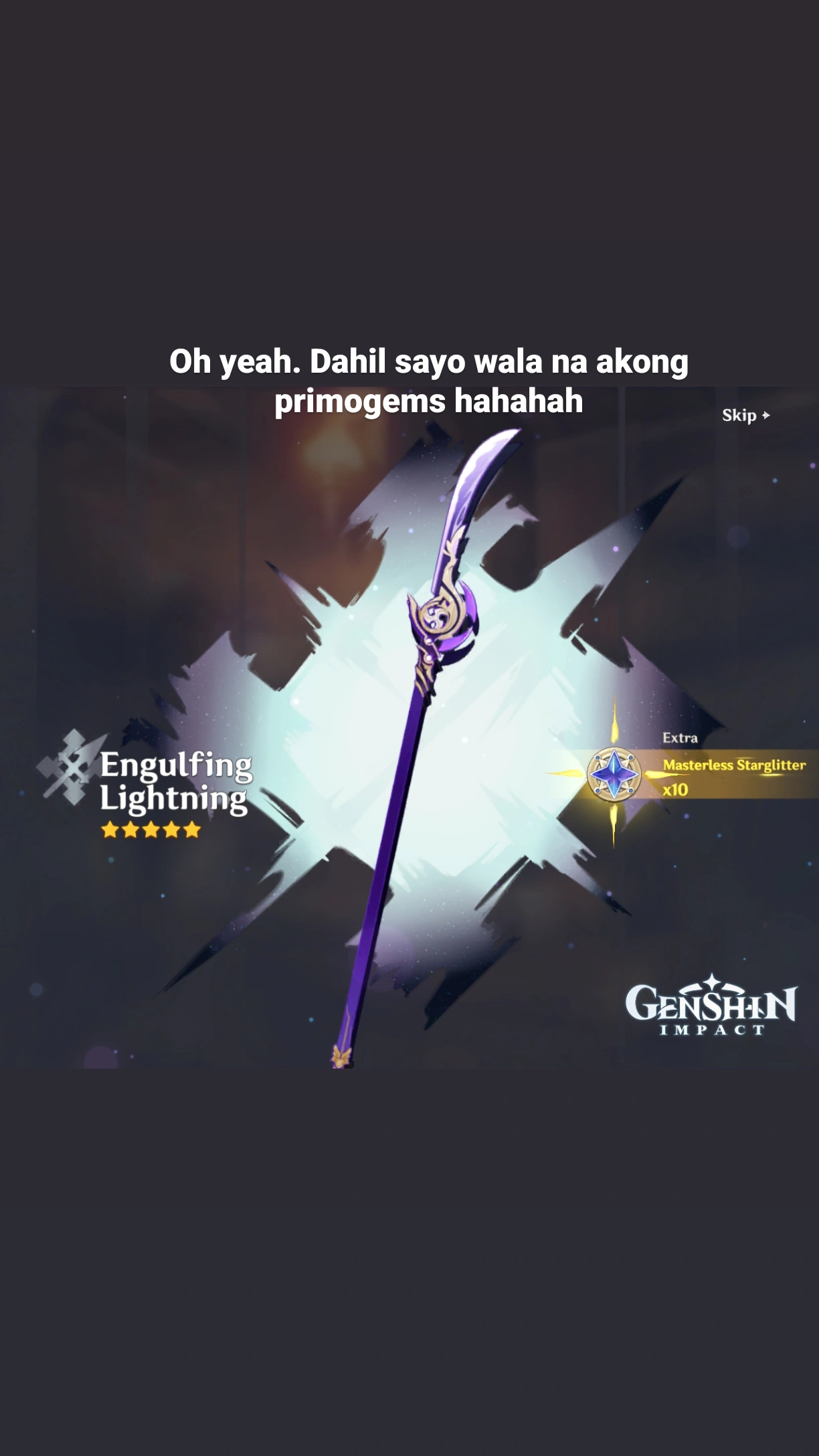 Raiden's signature weapon finally came home!!!!! Genshin Impact | HoYoLAB